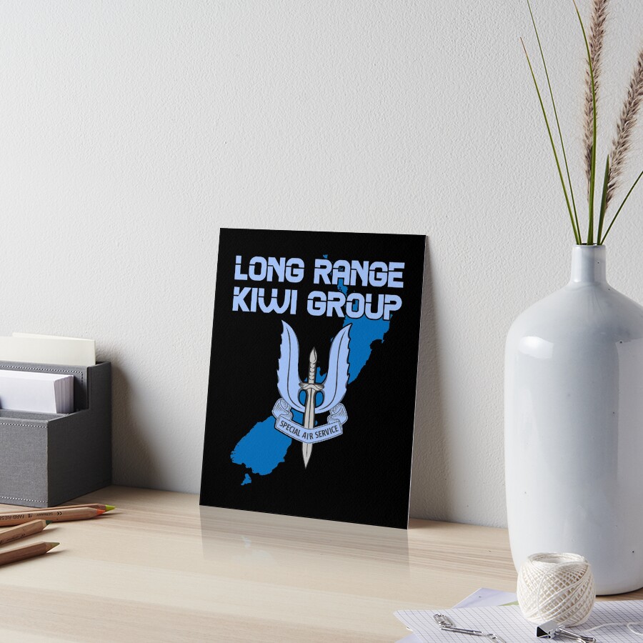 "NZSAS New Zealander Special Force Air Service Regiment 1373" Art Board ...