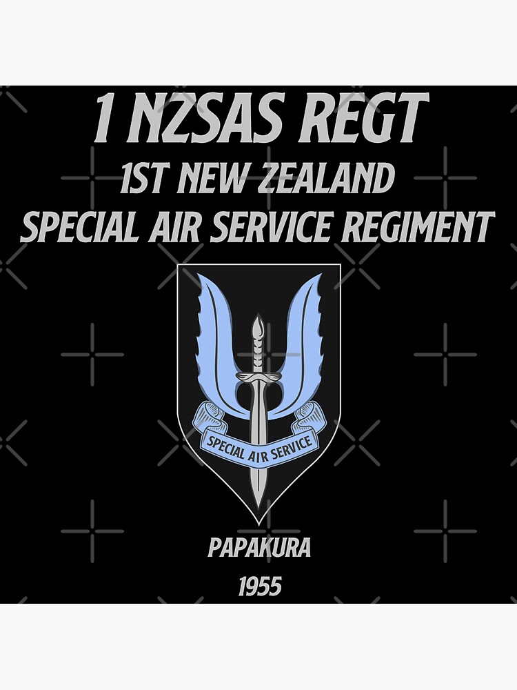 "NZSAS New Zealander Special Force Air Service Regiment 1371" Sticker ...