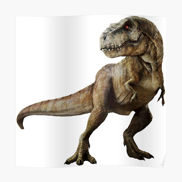 T Rex Ark Posters | Redbubble