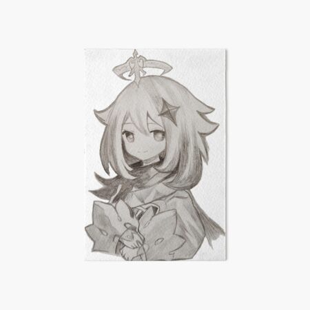 "Paimon drawing" Art Board Print by TnG-Crafts | Redbubble