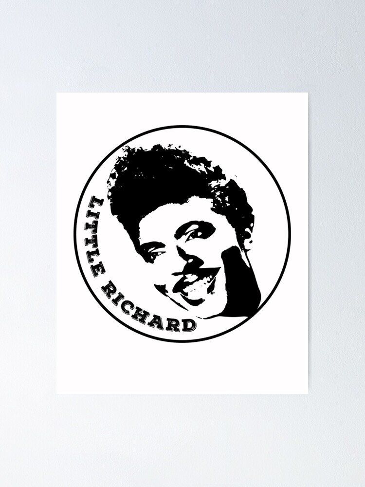 "Little Richard" Poster for Sale by VIDALEJOE | Redbubble
