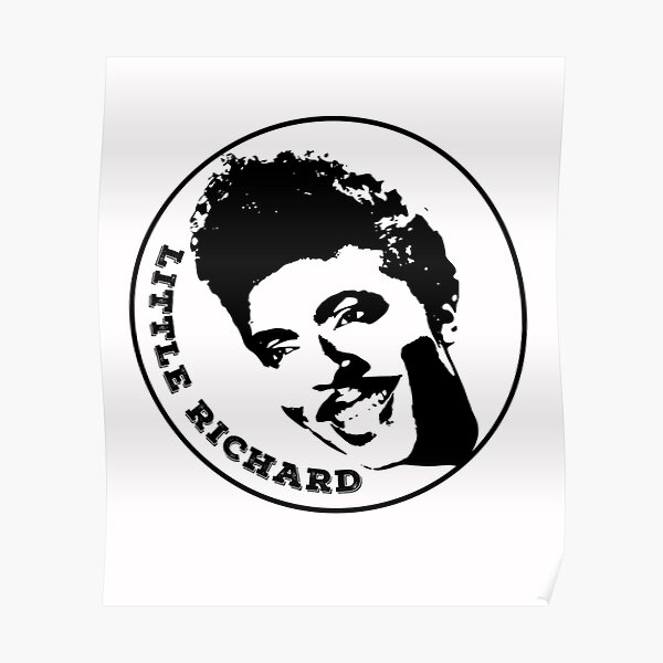 "Little Richard" Poster for Sale by VIDALEJOE | Redbubble