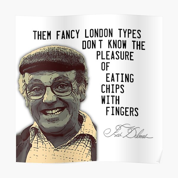 Fred Dibnah Smiling Poster For Sale By Trashpandauk Redbubble