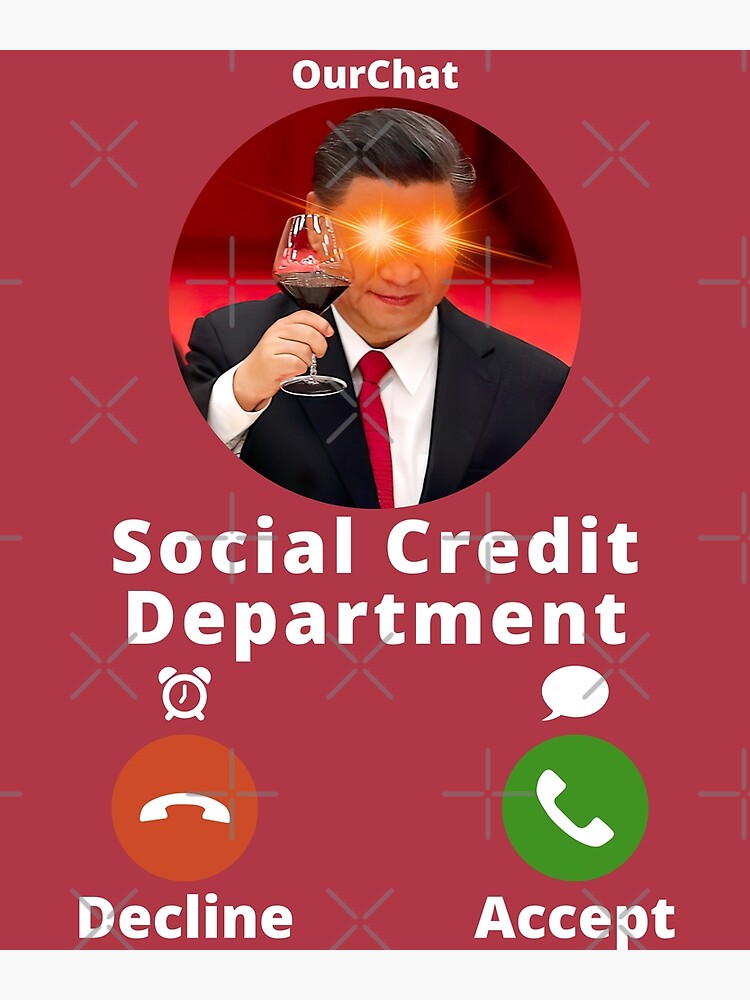 "Social Credit Department is Calling! John Xina Mao Zedong Xi Phone ...