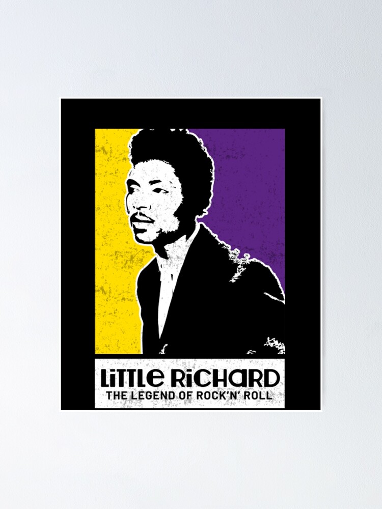 "Little Richard" Poster for Sale by VIDALEJOE | Redbubble