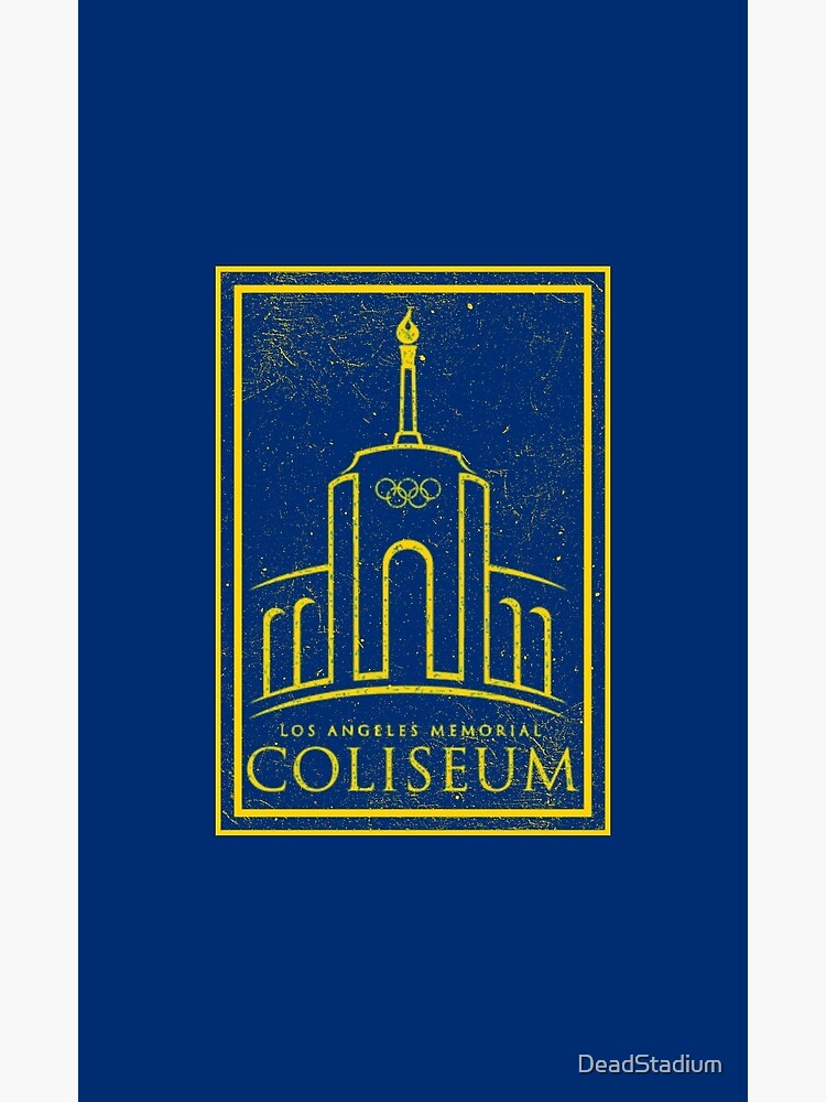 " Los Angeles Memorial Coliseum" Poster by DeadStadium | Redbubble