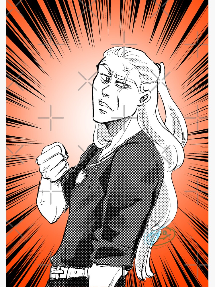 "Anime Ger" Sticker for Sale by lethalReality | Redbubble