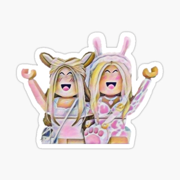 "Roblox girl sticker " Sticker by satti94 | Redbubble