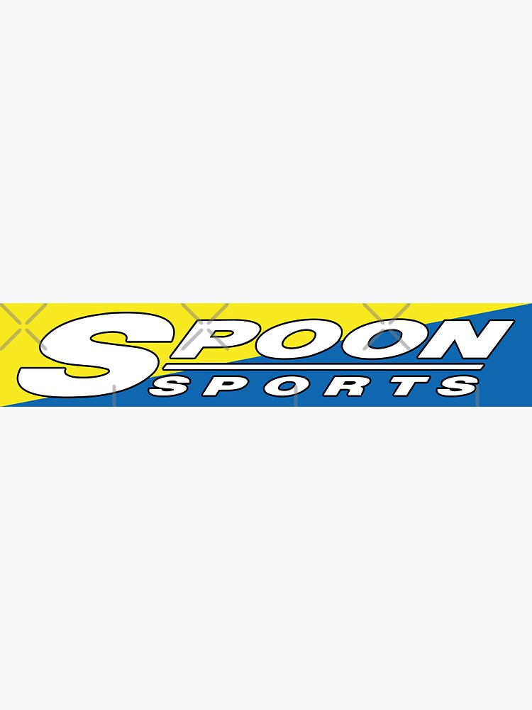 "SPOON SPORTS" Sticker for Sale by JDMShop | Redbubble