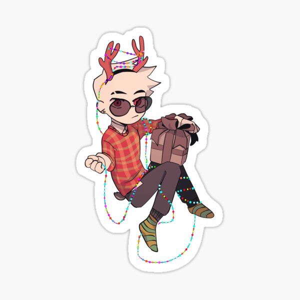 "Christmas Dave" Sticker for Sale by fasadaa | Redbubble