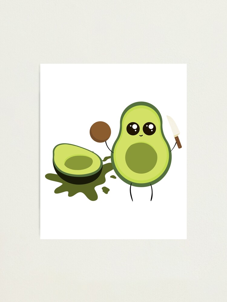 Lámina fotográfica «Suicidal Baby Avocado - Divertido asesino en serie ...