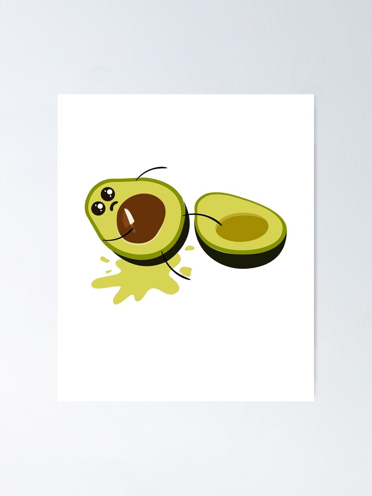 "Suicidal Baby Avocado - Funny Avocado Serial Killer with Knife Murder ...