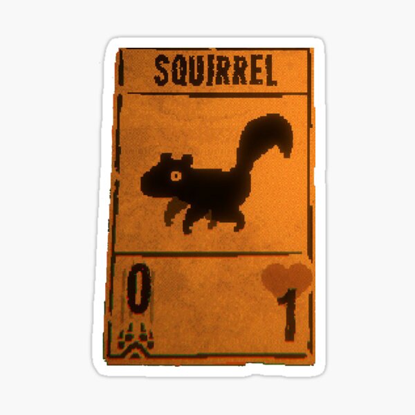 "Inscryption Psychological Horror Squirrel Card Game Halloween Scary ...