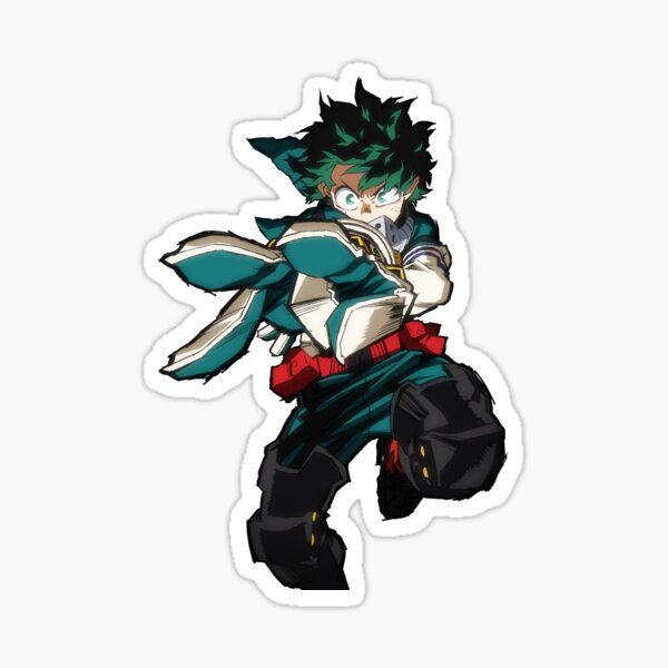 Pegatina «My Hero Academia Edit - ¡Deku Finger Flick!» de Chimera ...