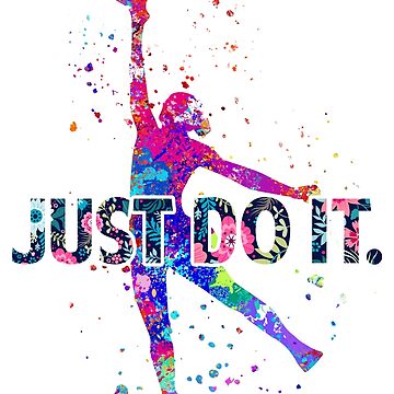 "Netball Pray Watercolor Art" Poster for Sale by VannaShanha | Redbubble