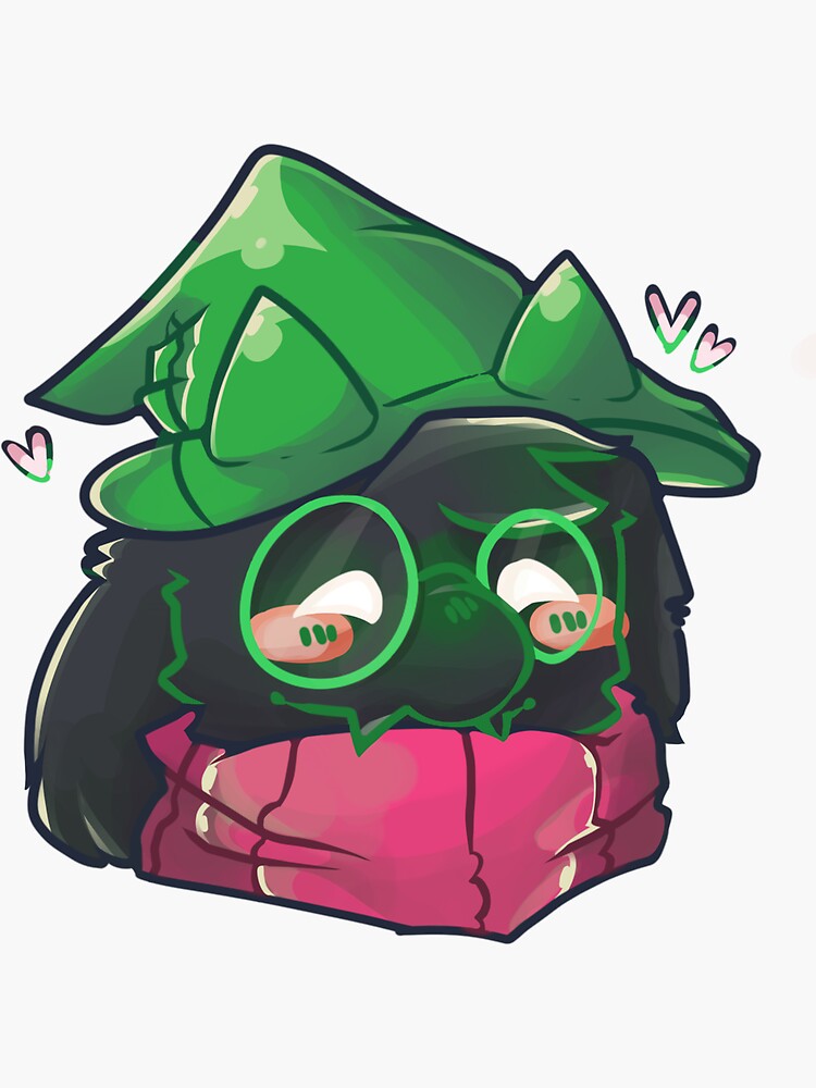 "Ralsei Deltarune" Sticker for Sale by chowelol | Redbubble