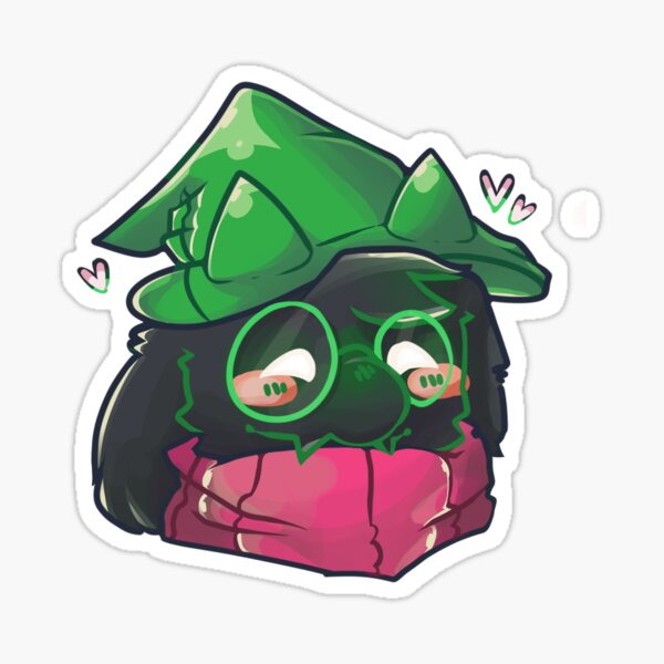 "Ralsei Deltarune" Sticker for Sale by chowelol | Redbubble