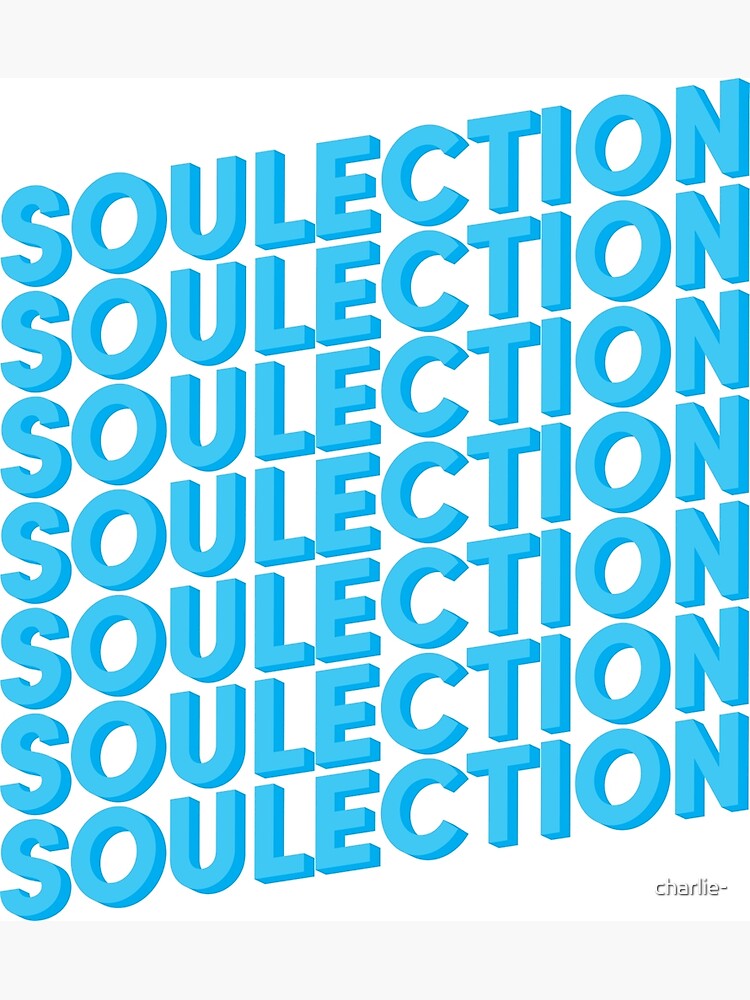 "3d soulection" Poster for Sale by charlie- | Redbubble