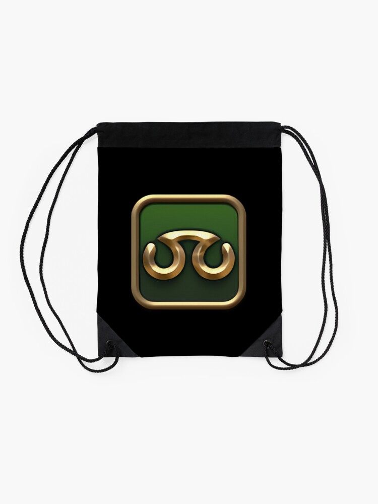 "Scholar FFXIV Class Healer Symbol Job Emblem" Drawstring Bag for Sale ...