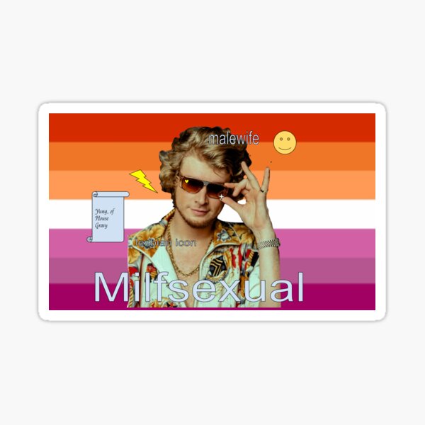 "Yung Gravy Lesbian Flag" Sticker for Sale by sophieyay9 | Redbubble