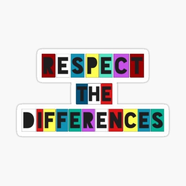 "Respect " Sticker by AissTee | Redbubble