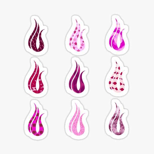 "Eating Disorder Recovery Indigo/Pink Sticker Pack" Sticker for Sale by ...