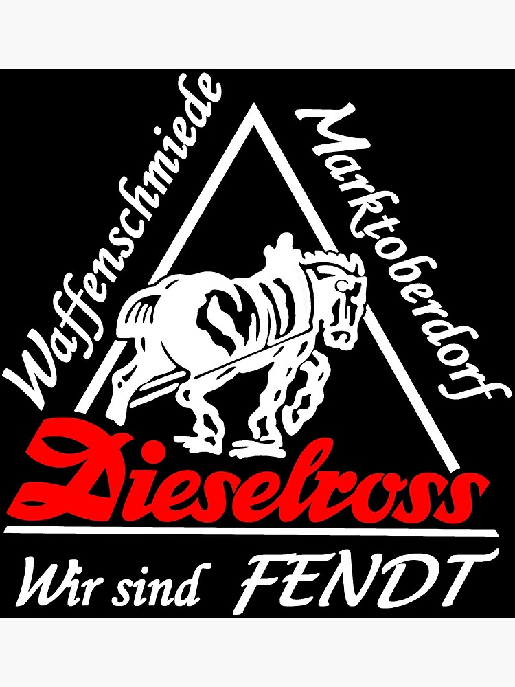 "TRACTOR -"FENDT DIESELROSS"- LOGO" Art Print for Sale by TonyaHill501 ...