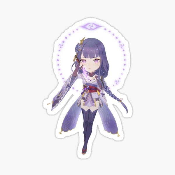 "Genshin Impact: Shogun Raiden" Sticker for Sale by sachikoart022 ...