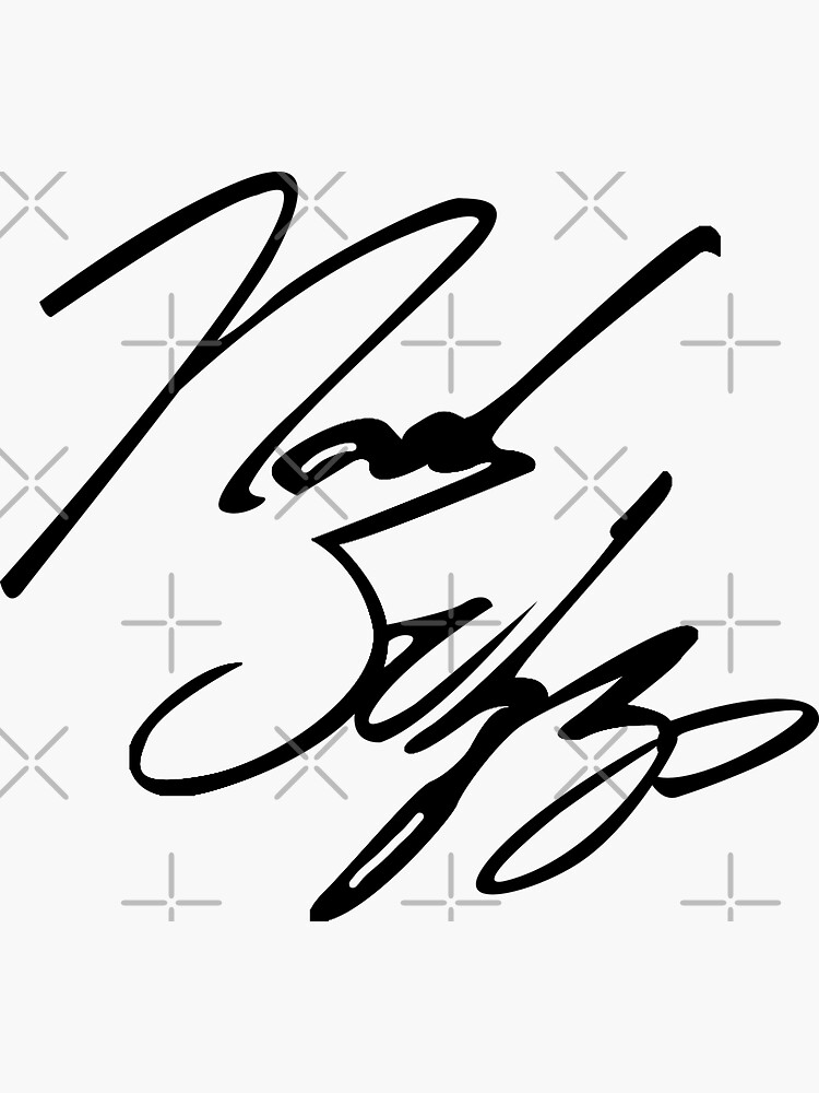 "Noah Schnapp autograph" Sticker for Sale by purplewings03 | Redbubble