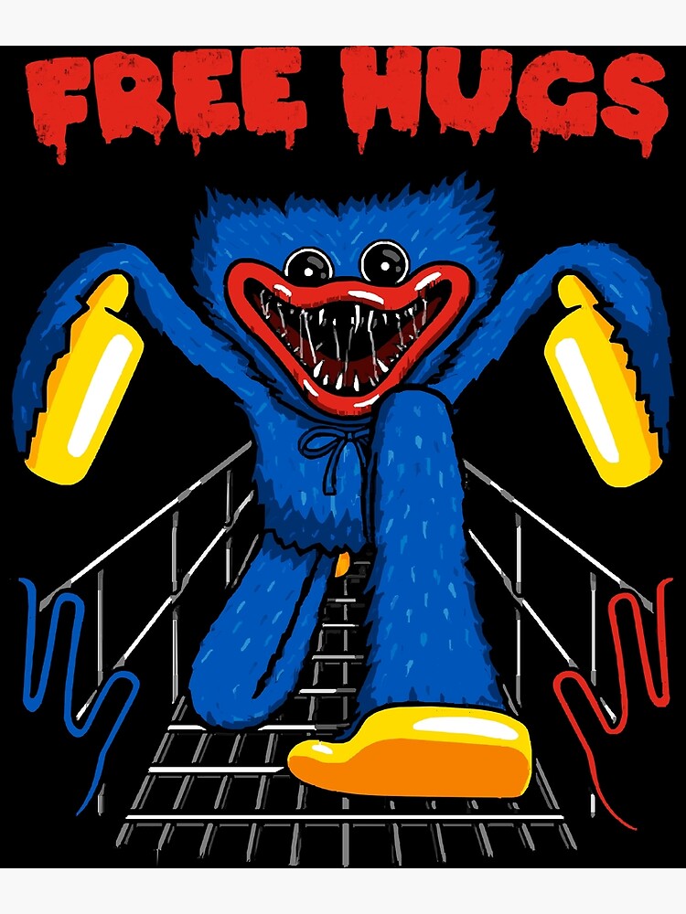 "Scary Hug!" Poster for Sale by DianeKna | Redbubble