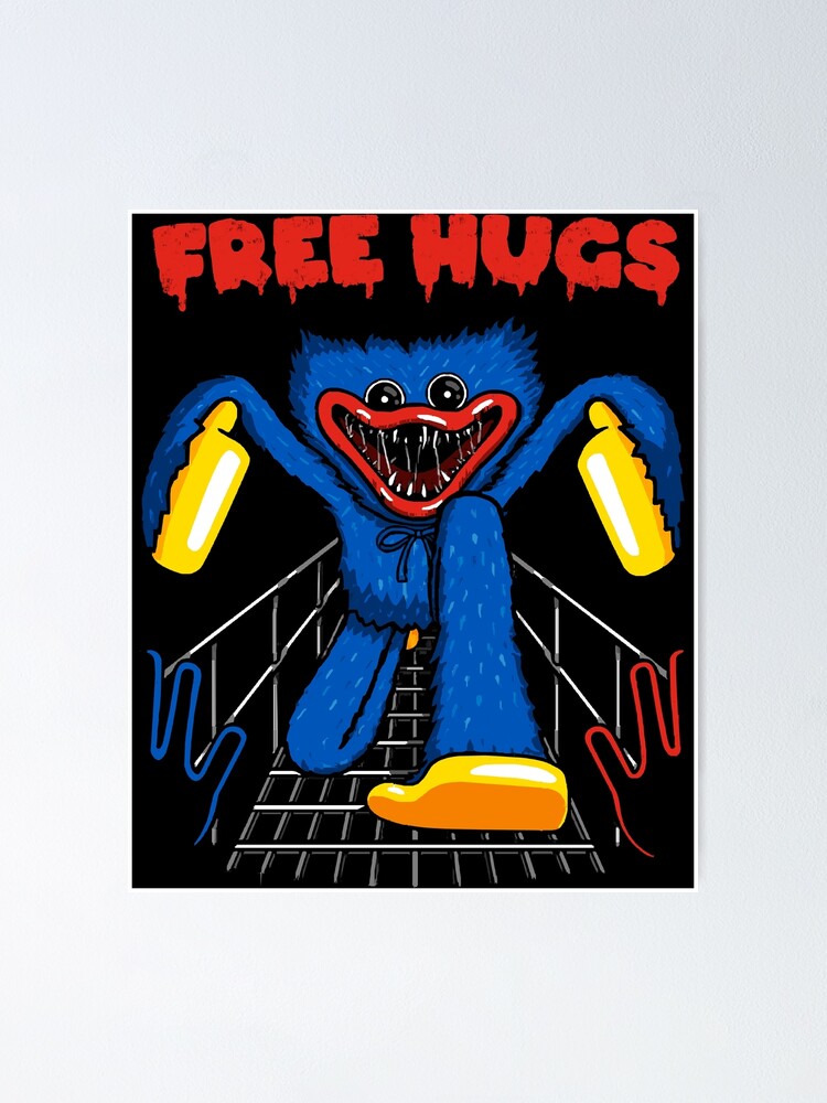 "Scary Hug!" Poster for Sale by DianeKna | Redbubble