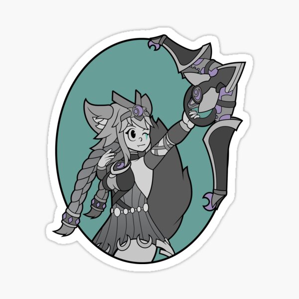 "Paladins Io" Sticker for Sale by BreadWithDog | Redbubble