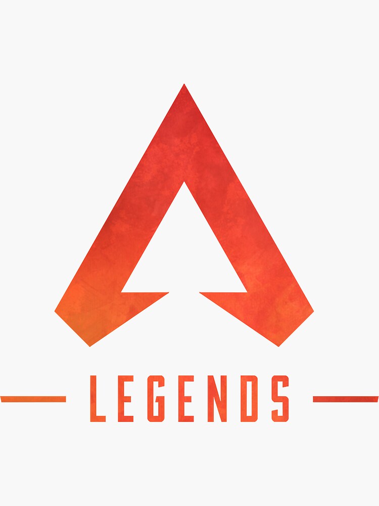 "Apex Legends Merch Icon Red Classic" Sticker for Sale by kimjudd ...
