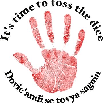 "Band of the Red Hand " Sticker for Sale by Tansimson | Redbubble