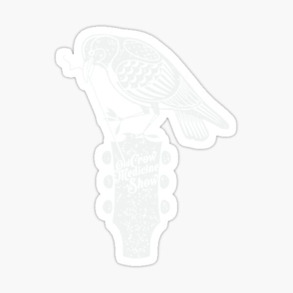 "old crow merch " Sticker for Sale by Tansimson | Redbubble