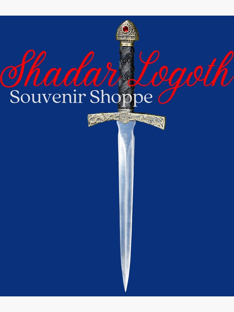 "Shadar Logoth Souvenir Shoppe Ruby Hilt Dagger Wheel of Time Parody ...