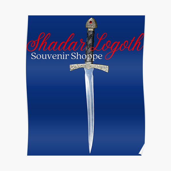 Póster «Shadar Logoth Souvenir Shoppe Ruby Hilt Dagger Wheel of Time ...