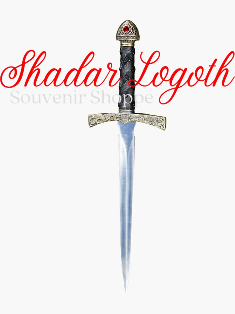 Pegatina «Shadar Logoth Souvenir Shoppe Ruby Hilt Dagger Wheel of Time ...