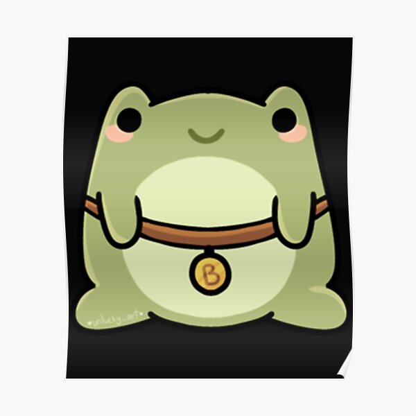 "Boggy The Frog " Poster for Sale by Geekendd | Redbubble