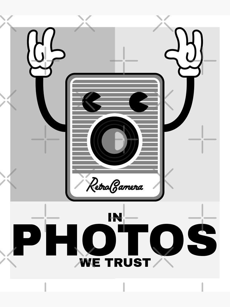 "Retro Camera Meme" Poster by BWPExposure | Redbubble