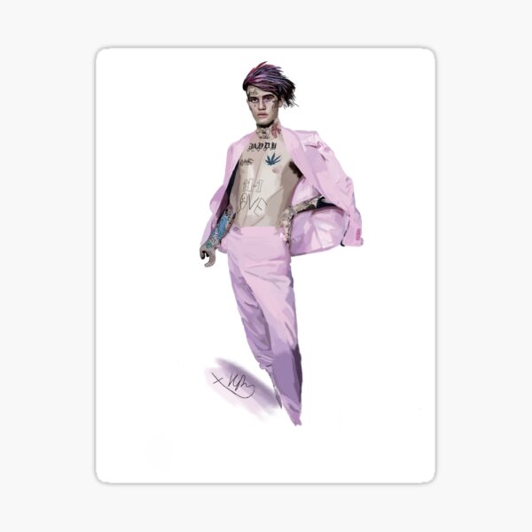 "Lil Peep" Sticker for Sale by K4ylz | Redbubble