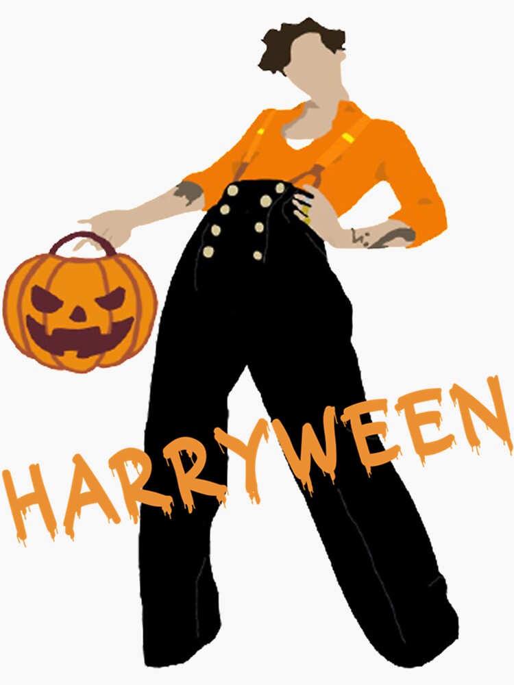 "Harryween art" Sticker for Sale by javintanae | Redbubble