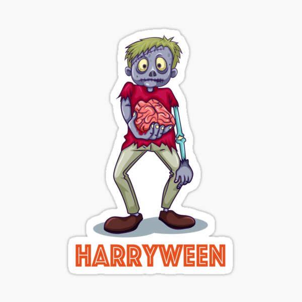 "Harryween art" Sticker for Sale by javintanae | Redbubble