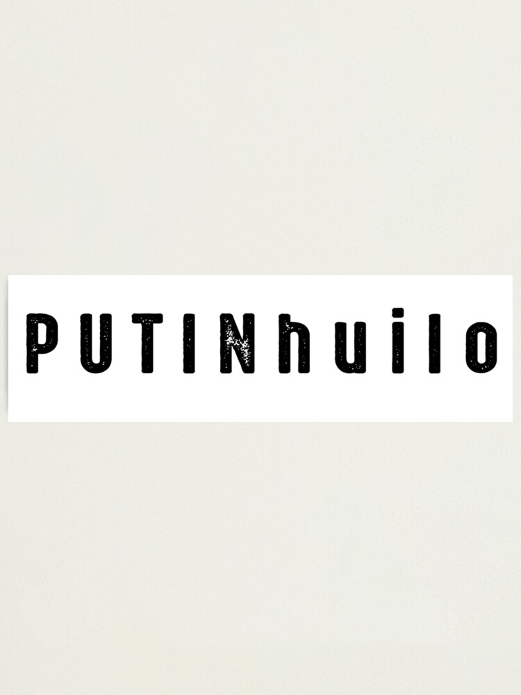 "Putin huilo" Photographic Print for Sale by gmstockstudio | Redbubble