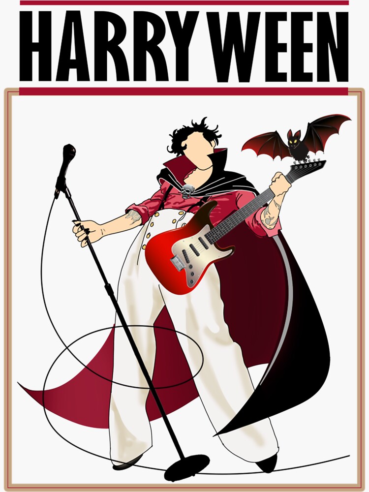 "Harryween art" Sticker for Sale by javintanae | Redbubble