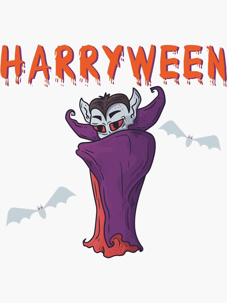 "Harryween art" Sticker for Sale by javintanae | Redbubble