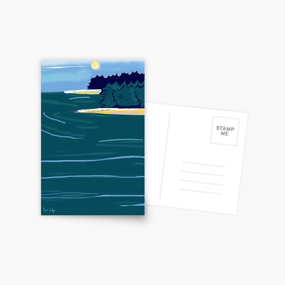 "ISLANDS" Postcard for Sale by lhadlock2 | Redbubble