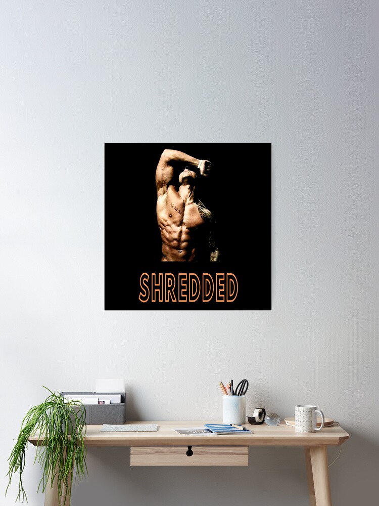 "ZYZZ SHREDDED" Poster for Sale by András Jankulár | Redbubble