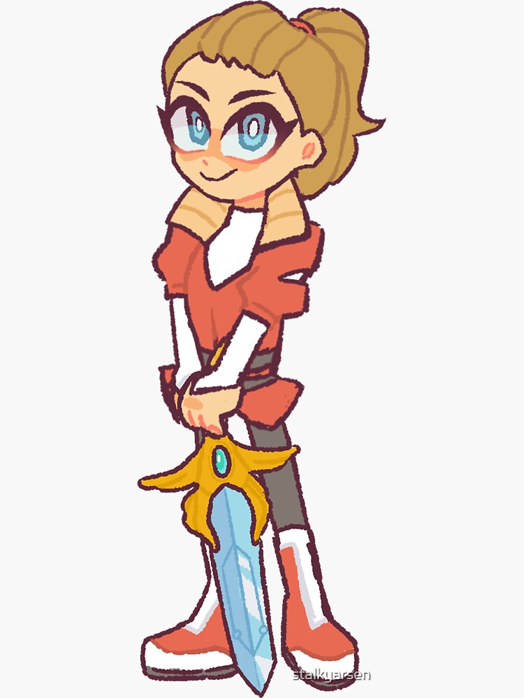 "Chibi Adora" Sticker by stalkyarsen | Redbubble