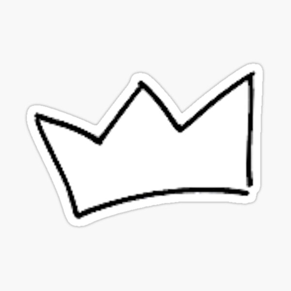 "Crown" Sticker for Sale by hayleycross | Redbubble